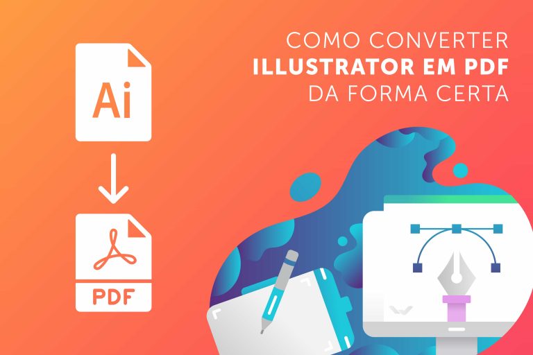 Como converter Illustrator em PDF de forma certa – Webnial