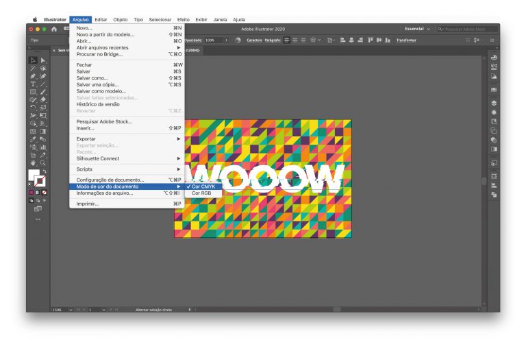 Como converter em CMYK no Illustrator – Webnial