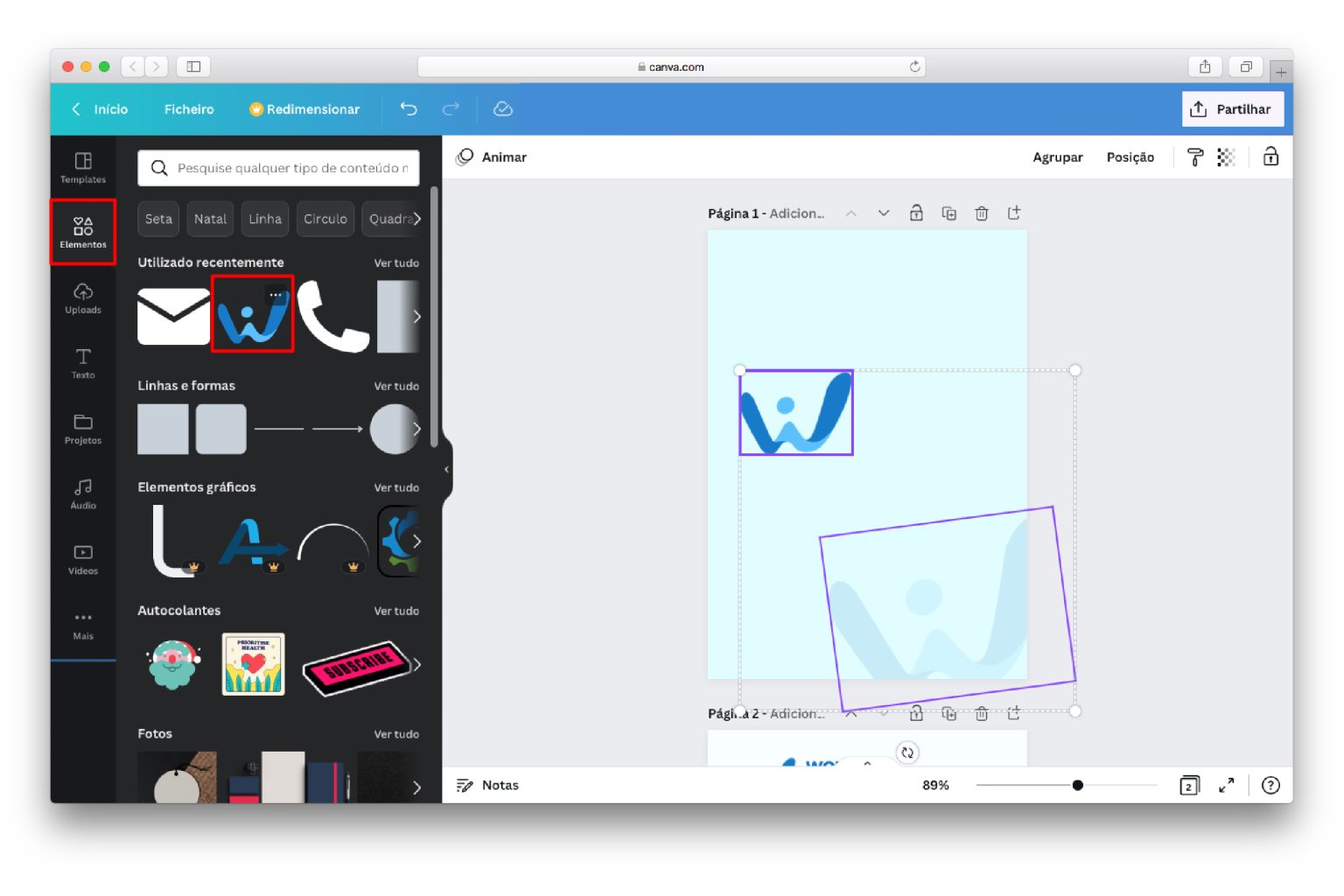 Como Imprimir Bloco de Notas no Canva – Webnial