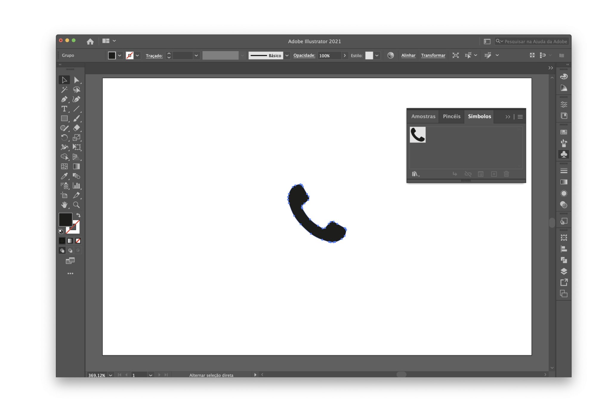Símbolos no Illustrator – Webnial