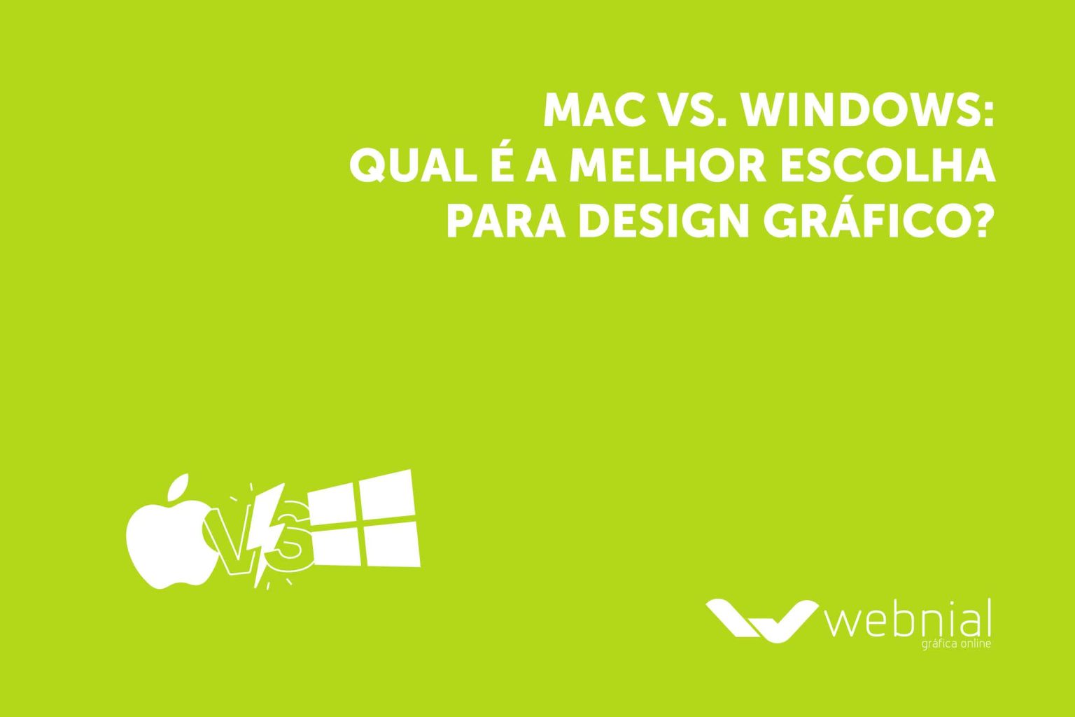 Mac vs. Windows: Qual é a Melhor Escolha para Design Gráfico? – Webnial