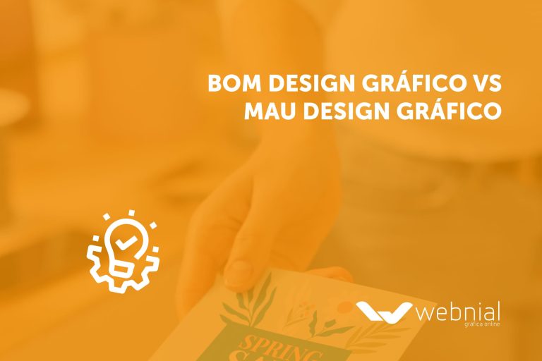 Bom design gráfico vs Mau design gráfico – Webnial
