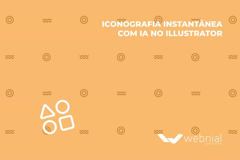 Iconografia Instantânea com IA no Illustrator – Webnial